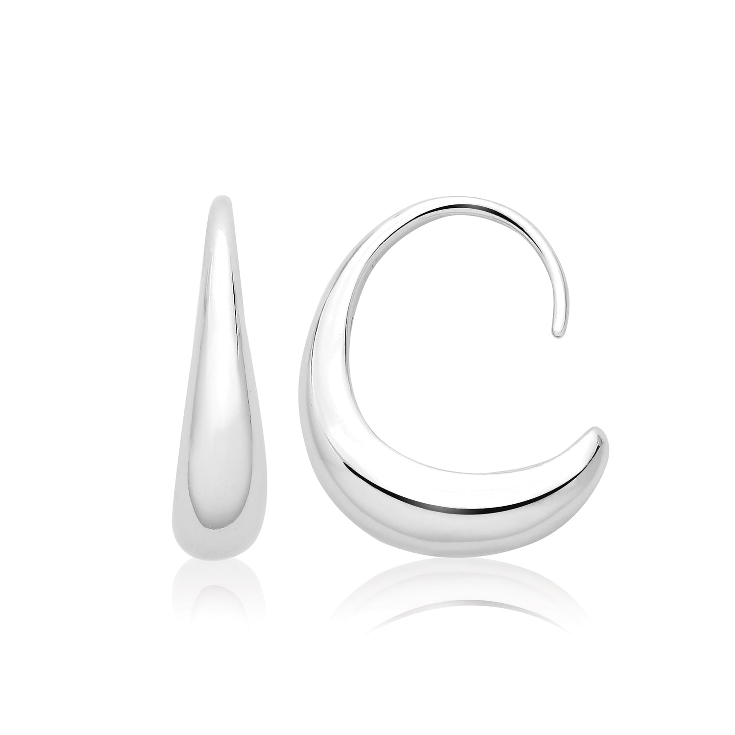 Silver Dome Hook on Earrings – The Mall Curios